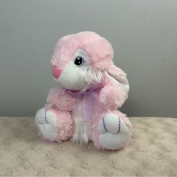 mty international | Toys | Mty International Pink White Bunny Rabbit ...